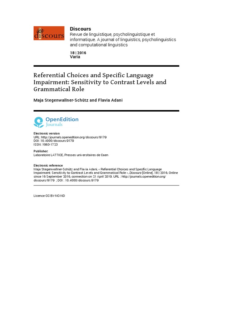 Grammatical Role. | PDF | Question | Language Mechanics