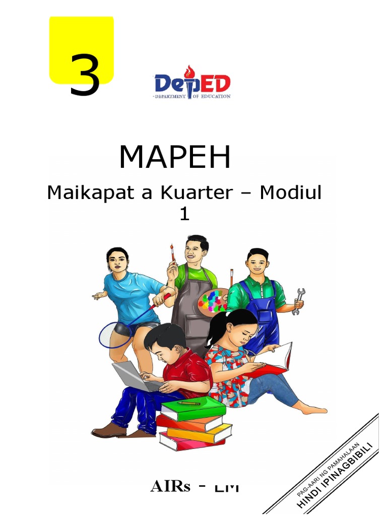 Mapeh: Maikapat A Kuarter - Modiul 1 | PDF
