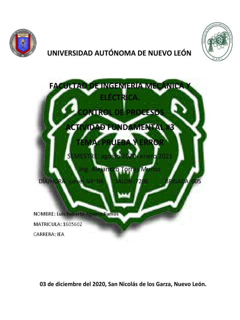 Método De Prueba Y Error Para Sintonizar Un Controlador Pid En Un 1083