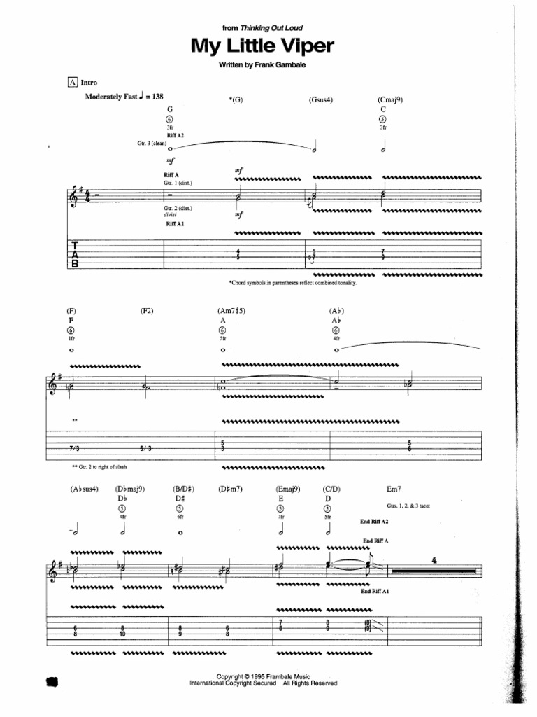 Frank Gambale My - Little - Viper | PDF