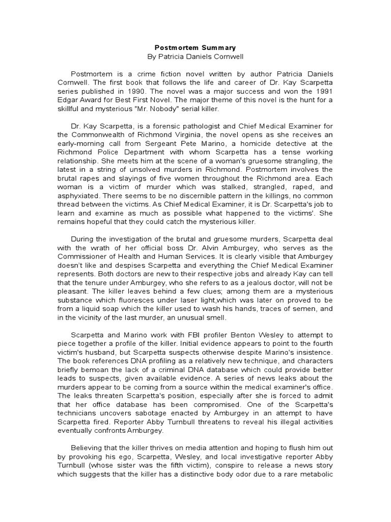 Postmortem Final | PDF