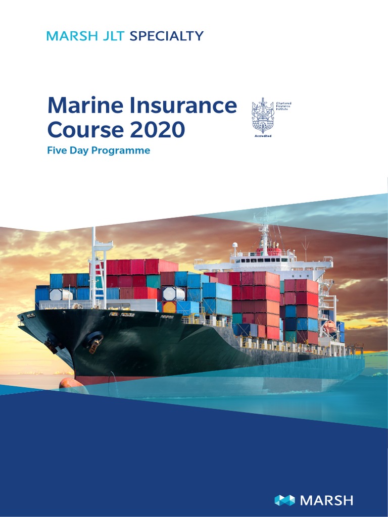 Marine Insurance Course 2020 | PDF | Insurance | Liability Insurance