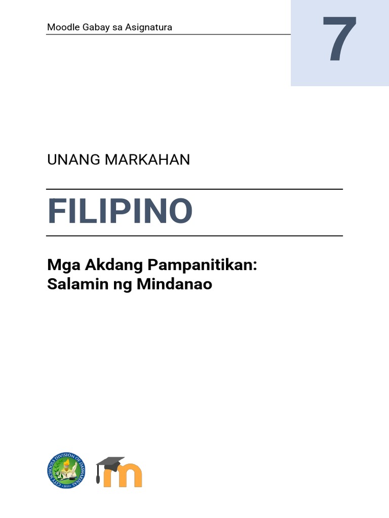 Course Guide Q1 Fil7 | PDF