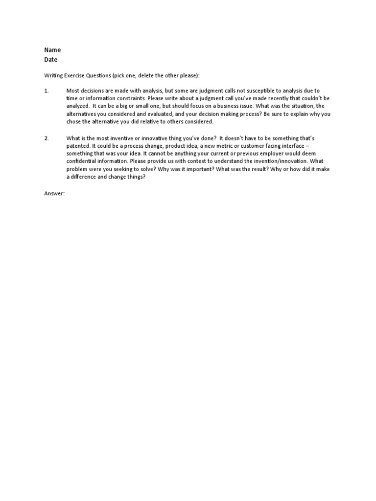 1 Writing Sample - Docx Assignment A | PDF
