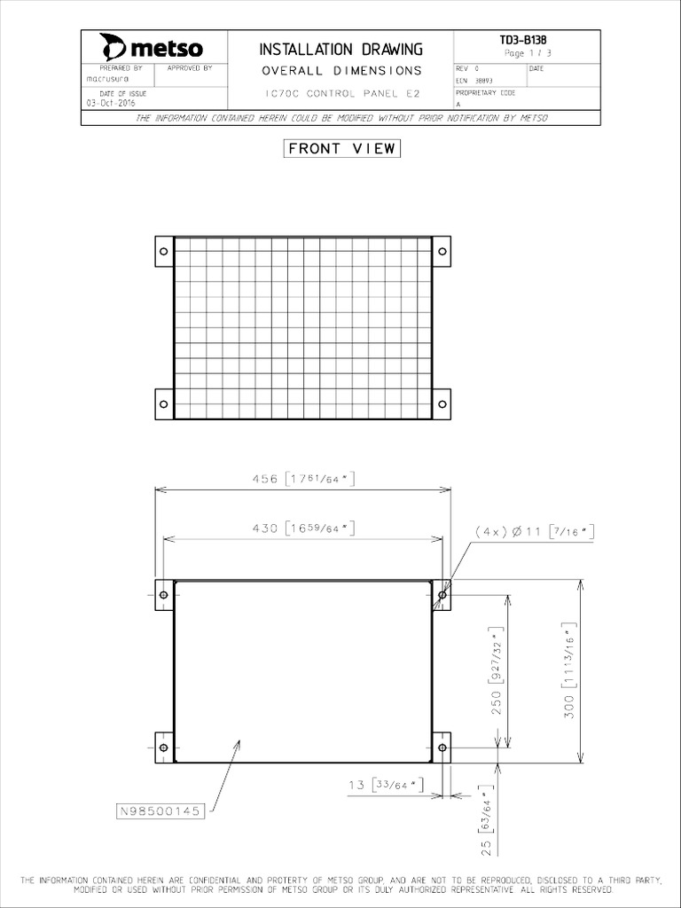 Drawing: Overall Dimensions | PDF