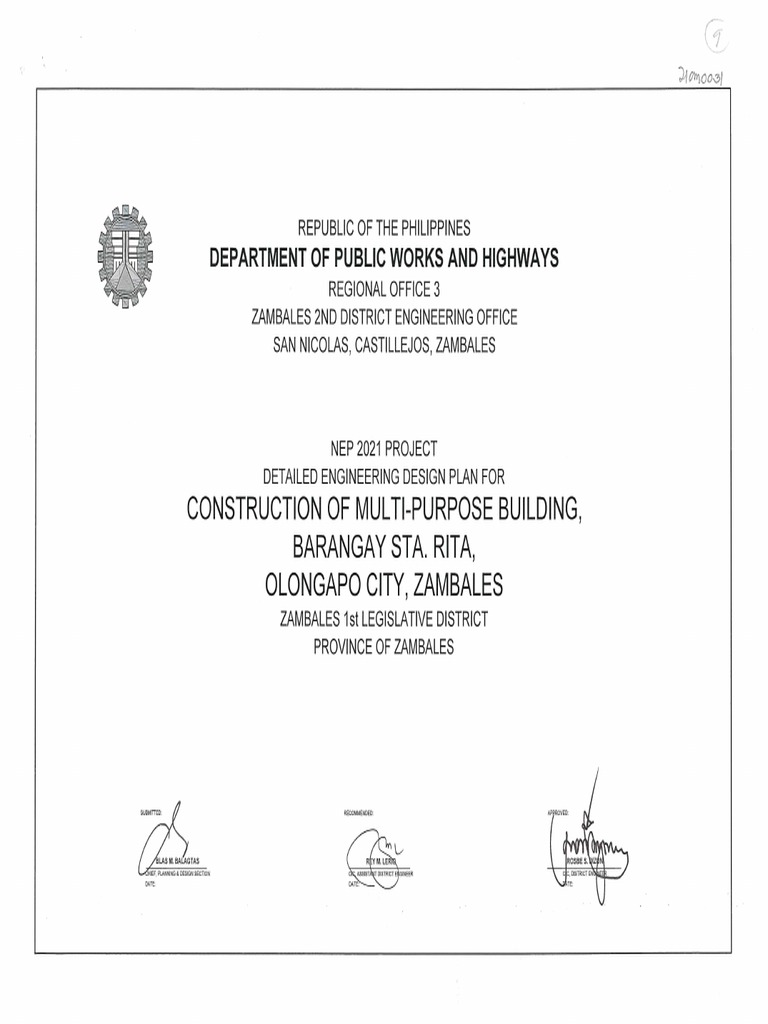 Multi-Purpose Building | PDF