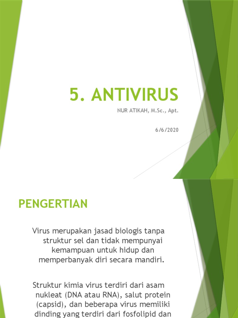 MEKANISME KERJA DAN INDIKASI ANTIVIRUS | PDF