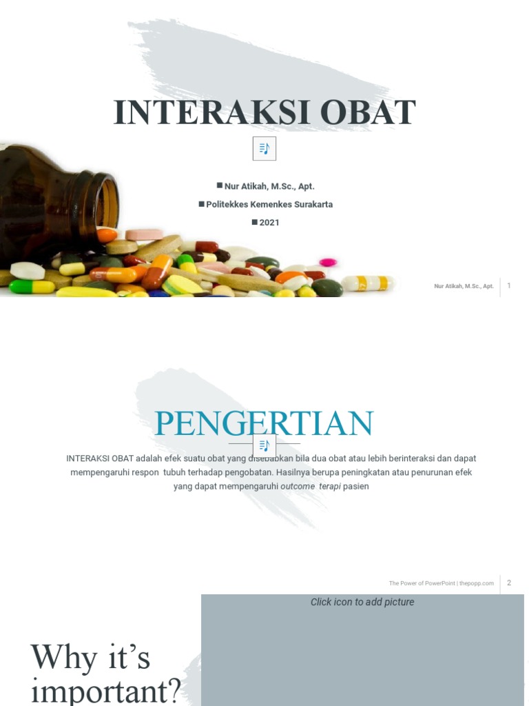 2 Interaksi Obat Secara Farmakokinetika | PDF | Patient | Pharmacy
