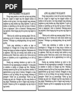 Ang Araw, Buwan at Mga Bituin | PDF