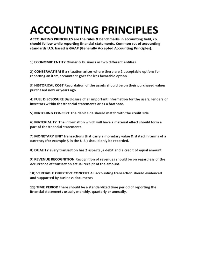 Accounting Principles | PDF