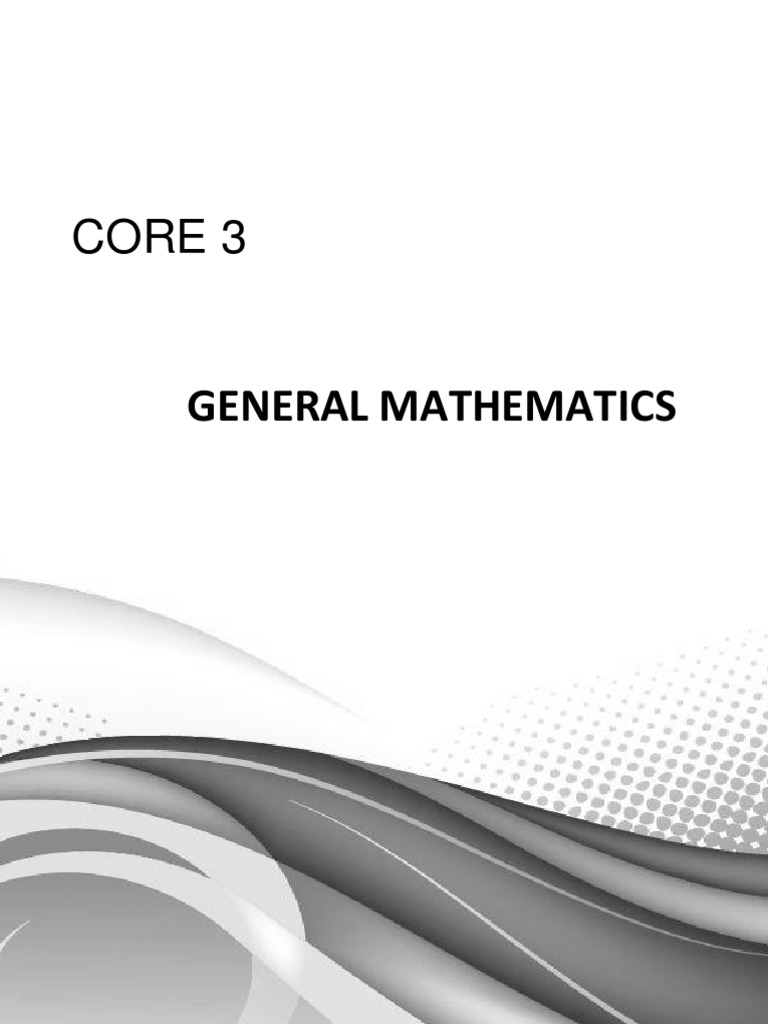 General Mathematics Functions Guide | PDF | Function (Mathematics ...