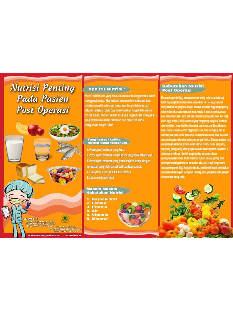Leaflet Nutrisi | PDF