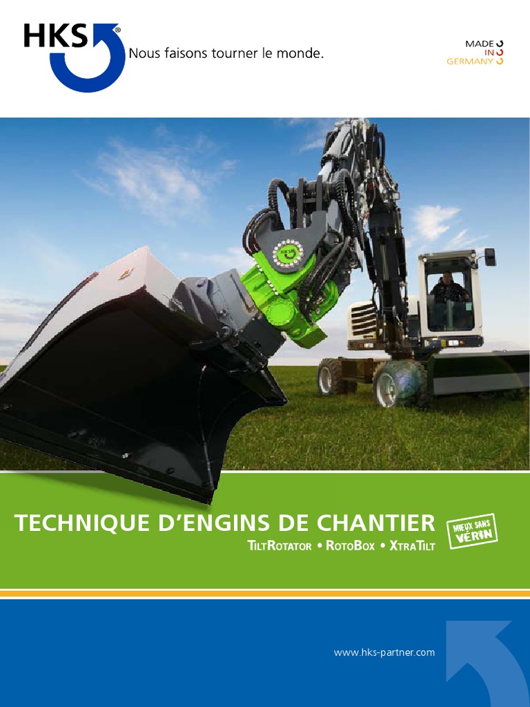 Brochure Hks Construction FR 10 | PDF | Rotation | Puissance (physique)