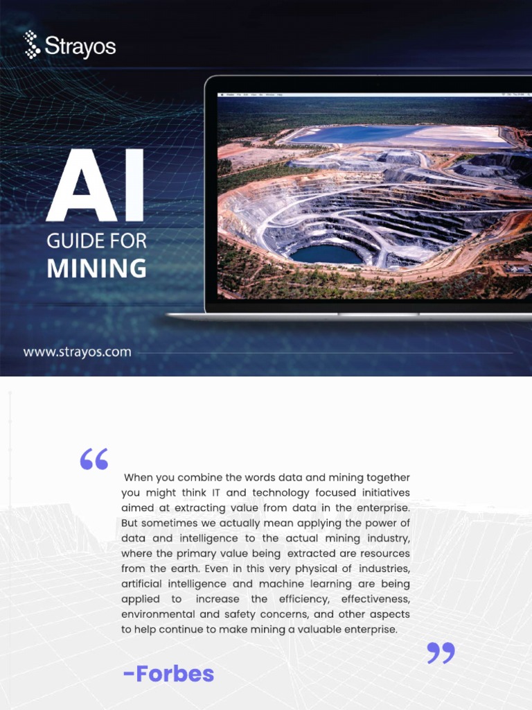 Strayos Ai Guide For Mining Pdf Pdf Artificial Intelligence