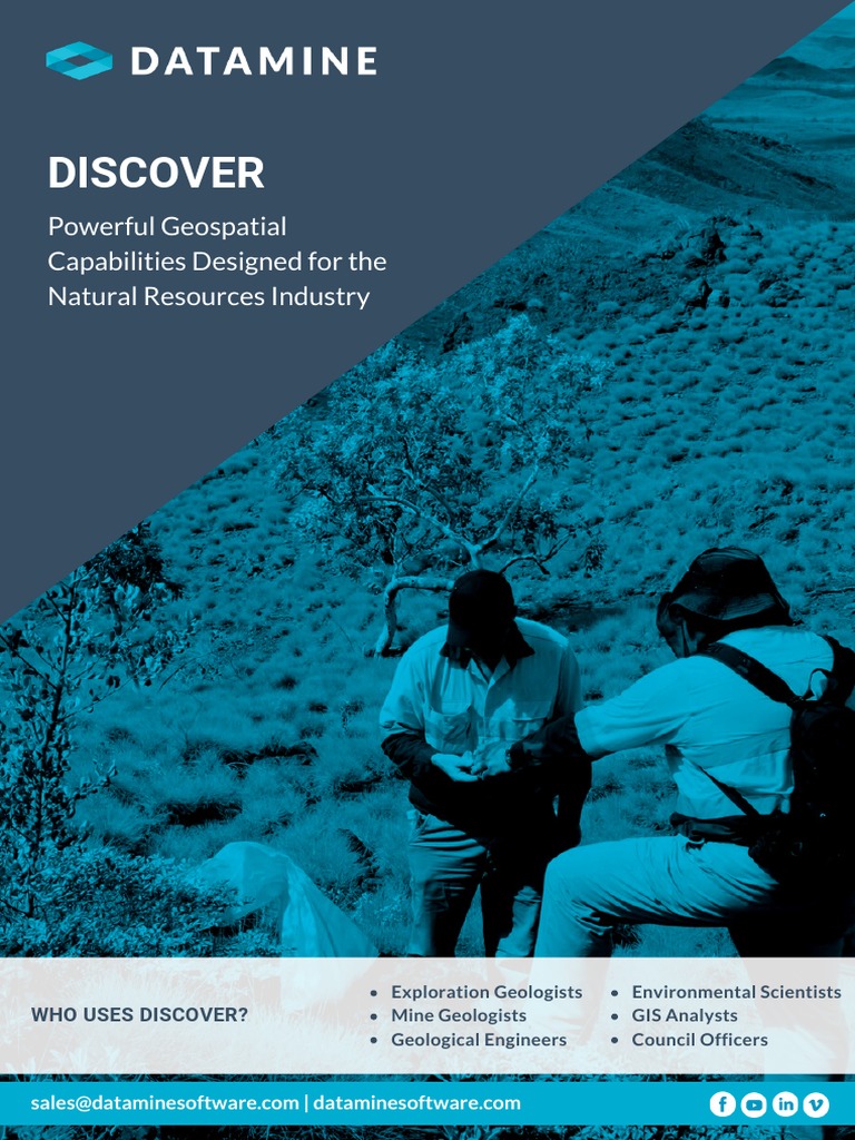 Datamine MapInfo Discover | PDF | Geographic Information System | Data ...