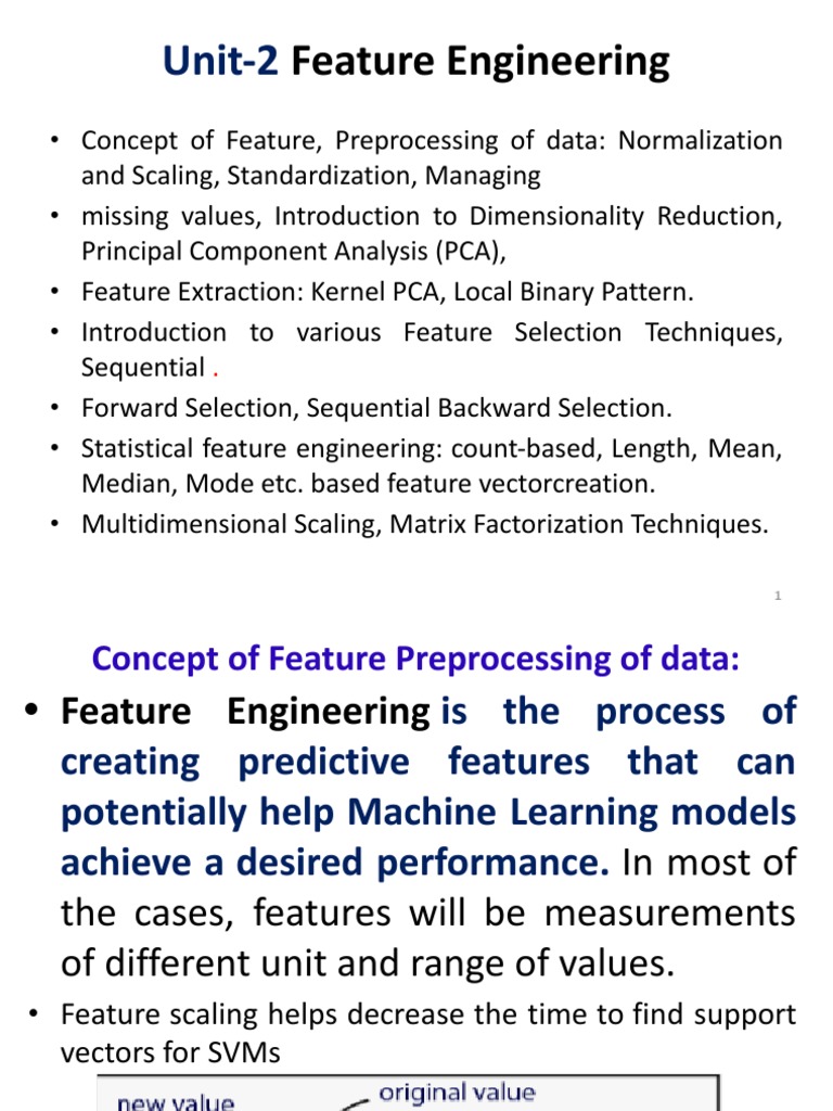 ML Unit 2 | PDF | Principal Component Analysis | Variance