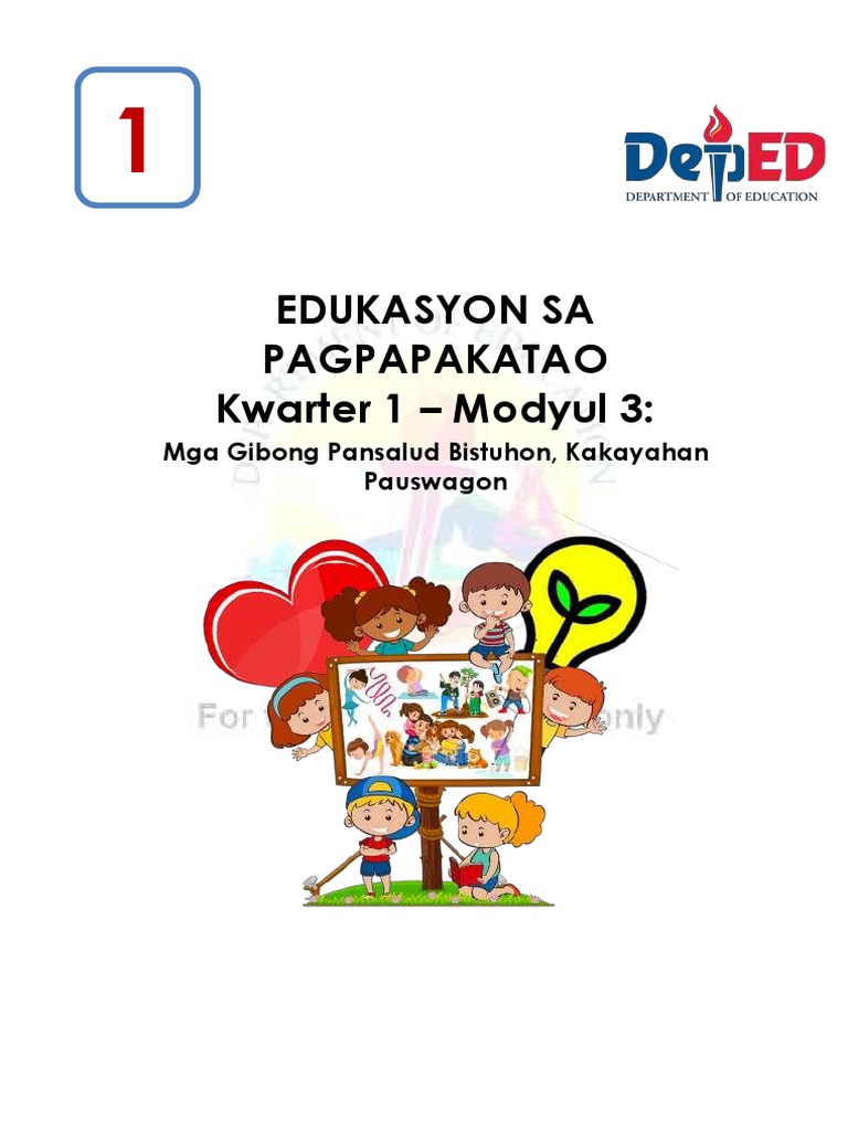 EsP1 Q1 Module3 | PDF