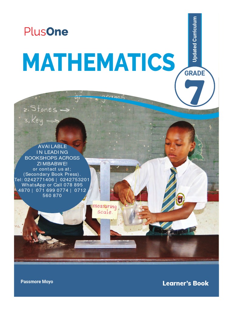 PlusOne Mathematics Grade 7 Sample | PDF | Numbers | Decimal