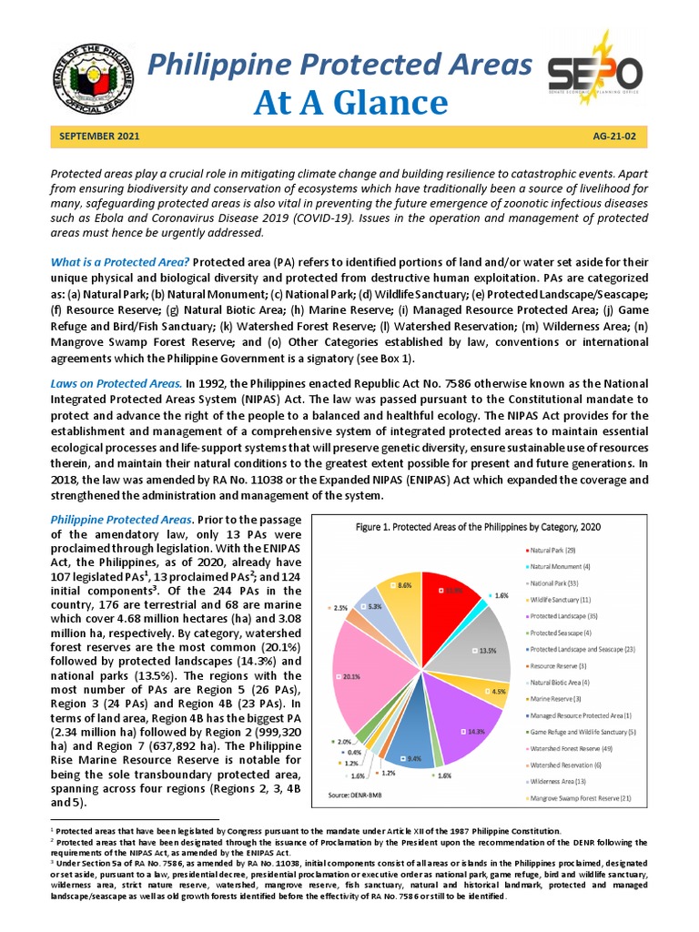 Philippine Protected Areas Important Notes | PDF | Protected Area ...