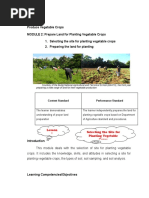 Epp 5 (W 5-6) Basic Agriculture Module Grade 5 | PDF | Loam | Vegetables