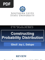 Stat Q3 WK1 Las1 | PDF | Probability Distribution | Random Variable