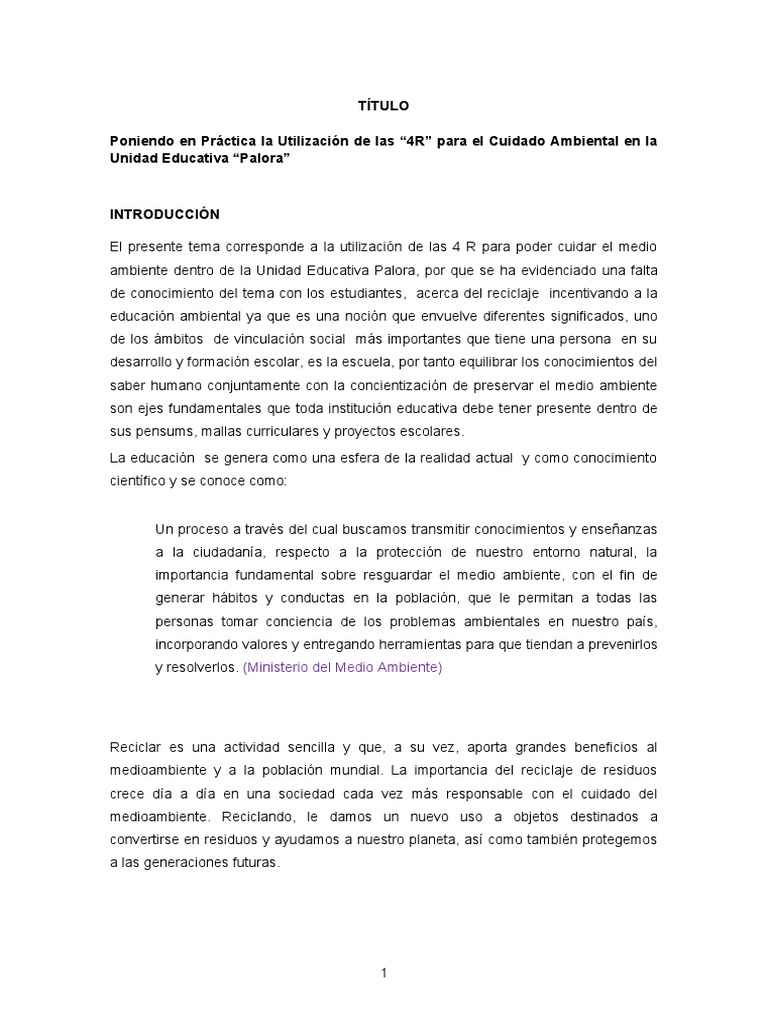 m2 t1 Veronica | PDF | Residuos | Reciclaje