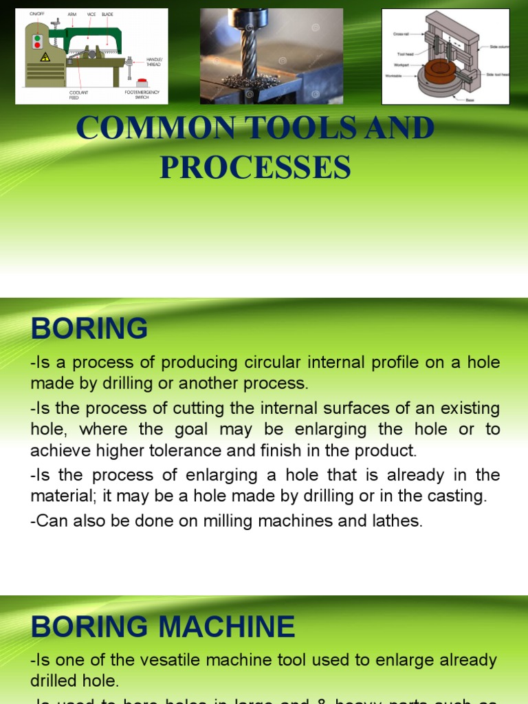 Presentation Boring | PDF | Drilling | Business Process