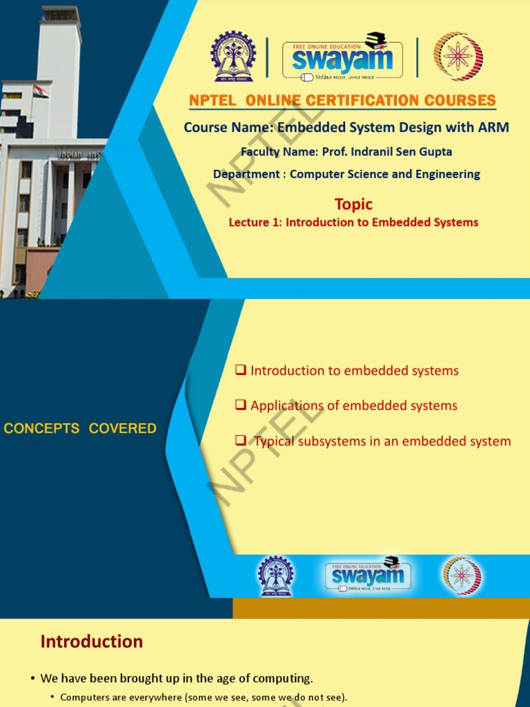 Week 1 | PDF | Embedded System | Microcontroller
