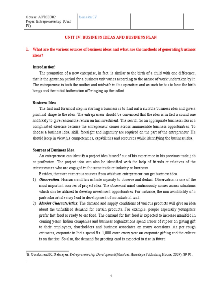 Entrepreneurship - Unit IV | PDF | Entrepreneurship | Cost–Benefit Analysis Entrepreneurship - Unit IV | PDF | Entrepreneurship | Cost–Benefit Analysis