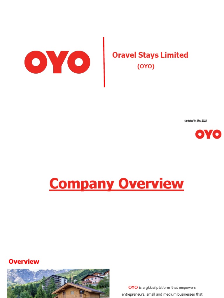 OYO - Profile May 22 | PDF | Valuation (Finance) | Venture Capital