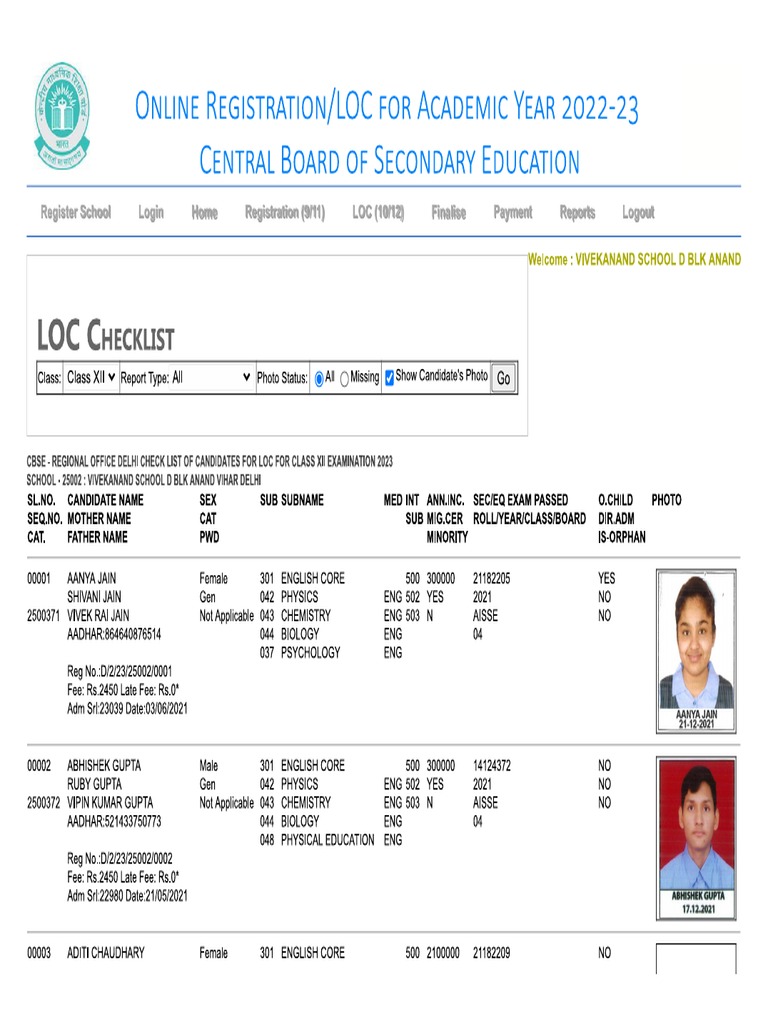 Class XII Checklist 2 - 17.08.2022 | PDF
