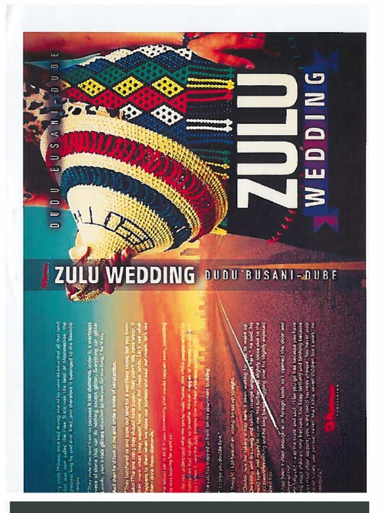Zulu Wedding by Dudu Busani | PDF