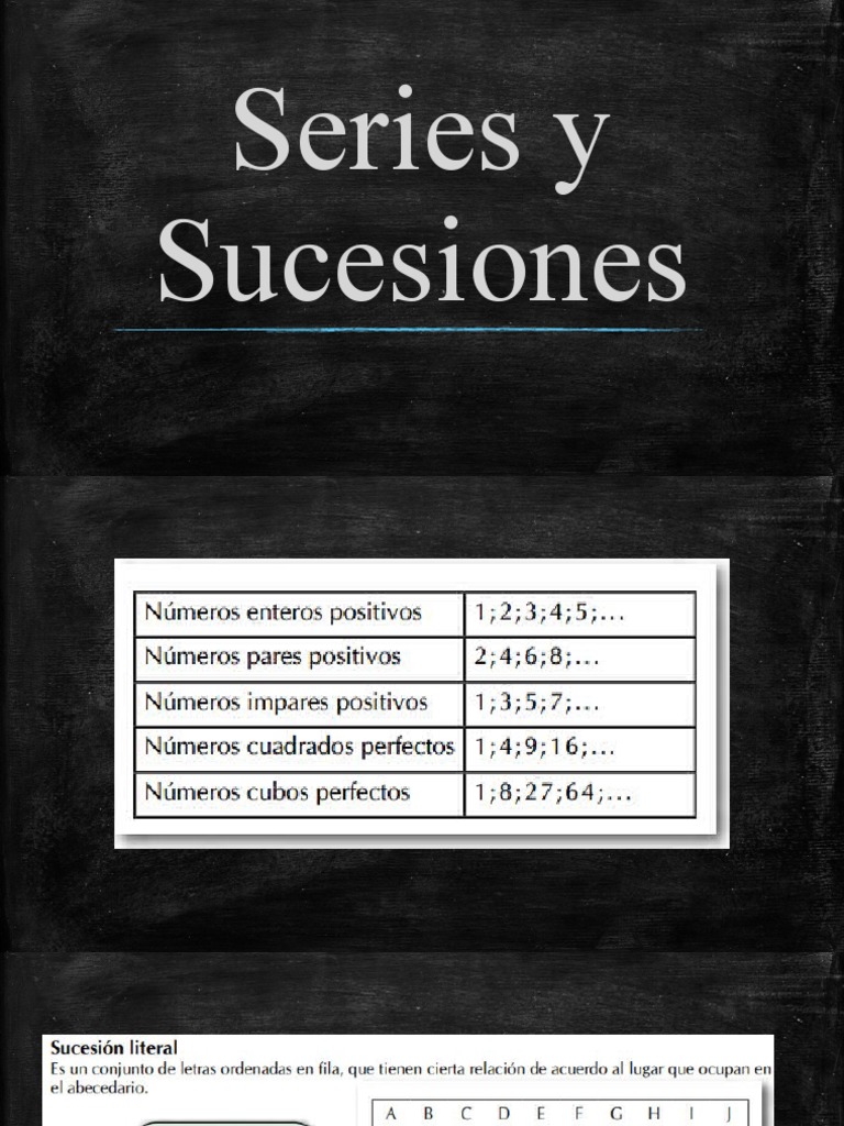 Series y Sucesiones | PDF | Secuencia | Estructuras matemáticas
