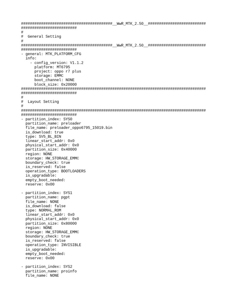MT6795 Android Scatter | PDF | Computing | Data