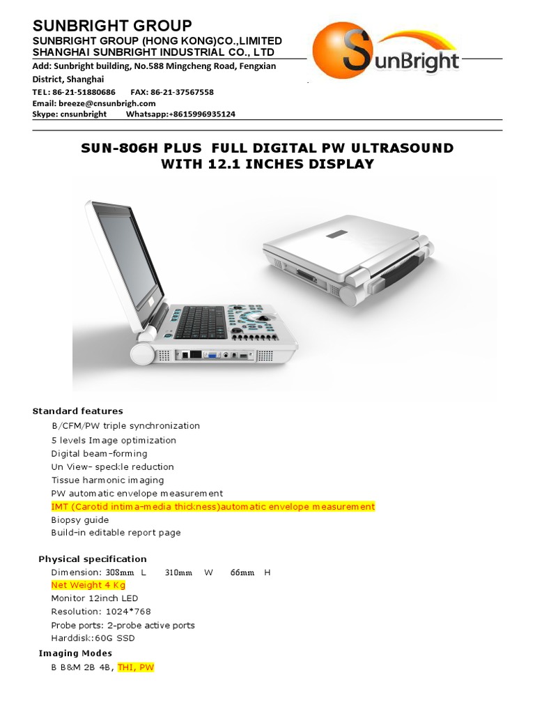 806h Plus Brief Introduction | PDF