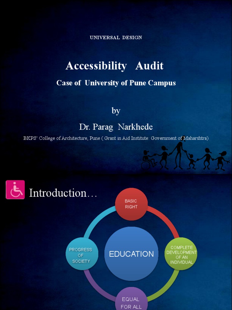 Accessibility Audit: by Dr. Parag Narkhede | PDF | Accessibility ...