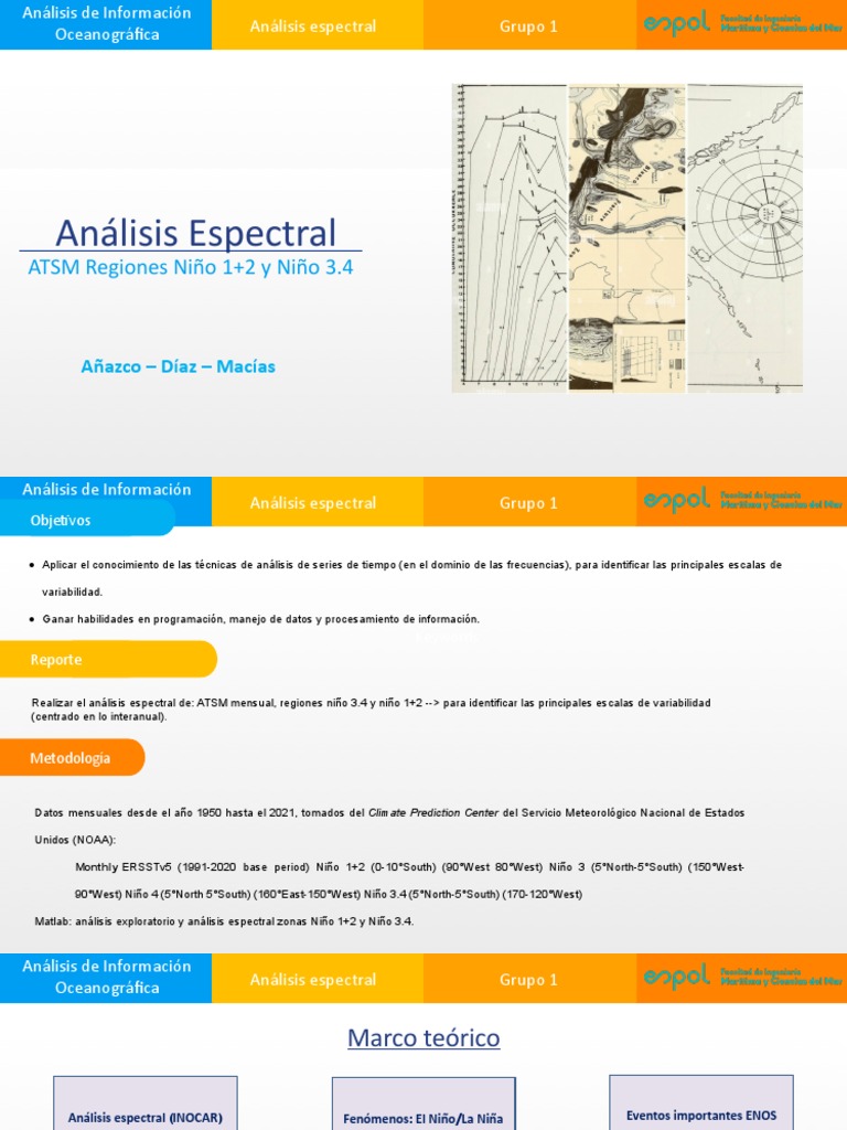 Análisis Espectral ATSM | PDF | Hidrografía | Naturaleza