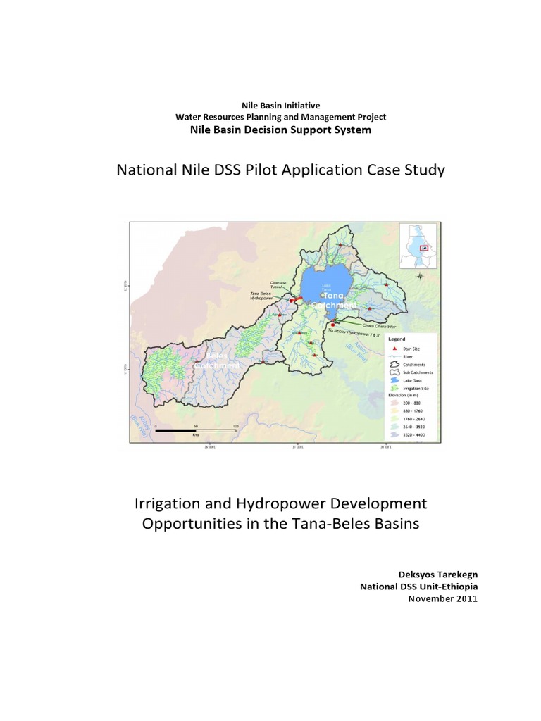 (Deksyos) NDSS Pilot Application - Ethiopia | PDF | Hydroelectricity | Nile
