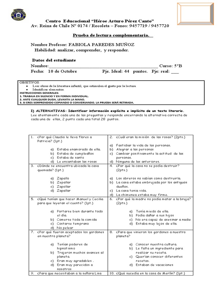 Prueba Cuentos de Terror Magia y Otras Cosas Extranas | PDF