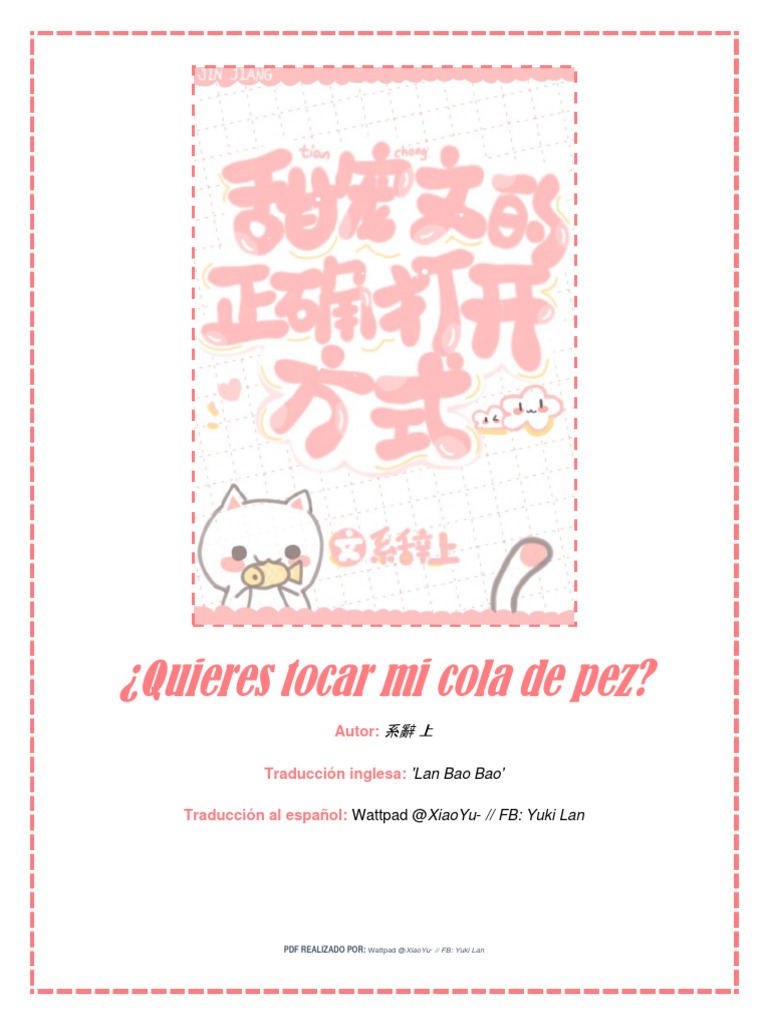 ¿Quieres Tocar Mi Cola de Pez | PDF | Sirena