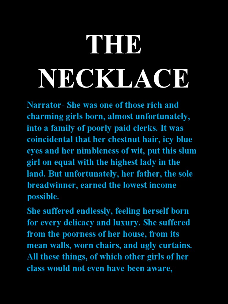The Necklace | PDF