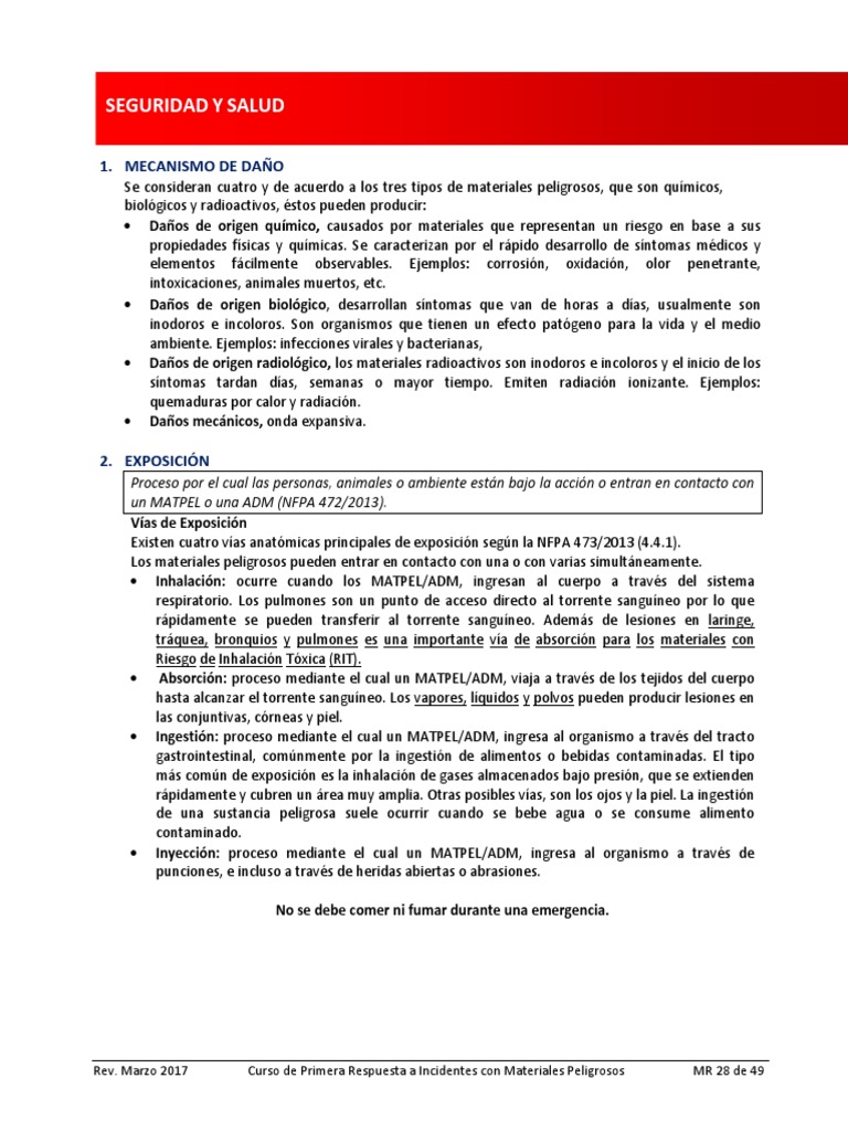Leccion 4-Seguridad y Salud | PDF | Quemar | Contaminación