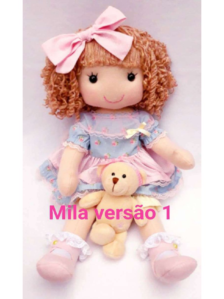 Boneca Mila - Mamusca Criativa2 | PDF