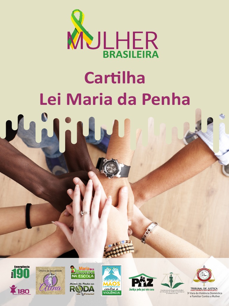 Cartilha Lei Maria Da Penha | PDF | Violência doméstica | Violência