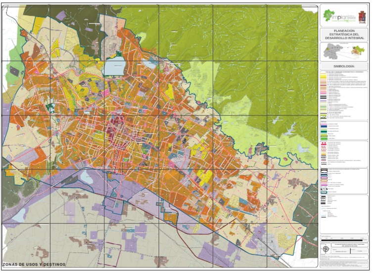 Plano de Zonificacion de Usos y Destinos Del Municipio de Leon | PDF