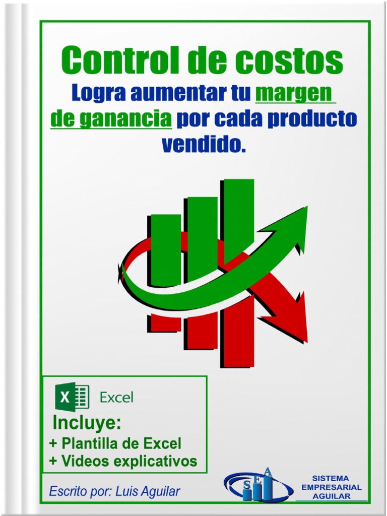 Ebook Control de Costos Más Plantilla - Luis Aguilar SEA | PDF | Amortización (Negocio ...