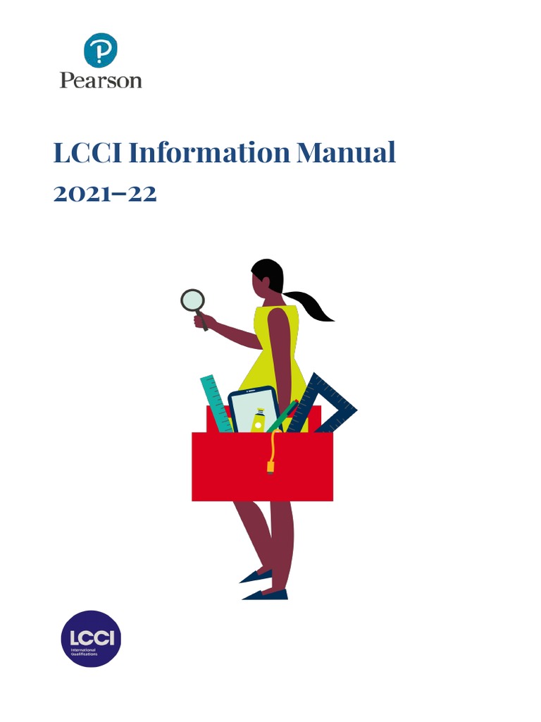 LCCI Information Manual 2021-22 | PDF | Accounting | English Language