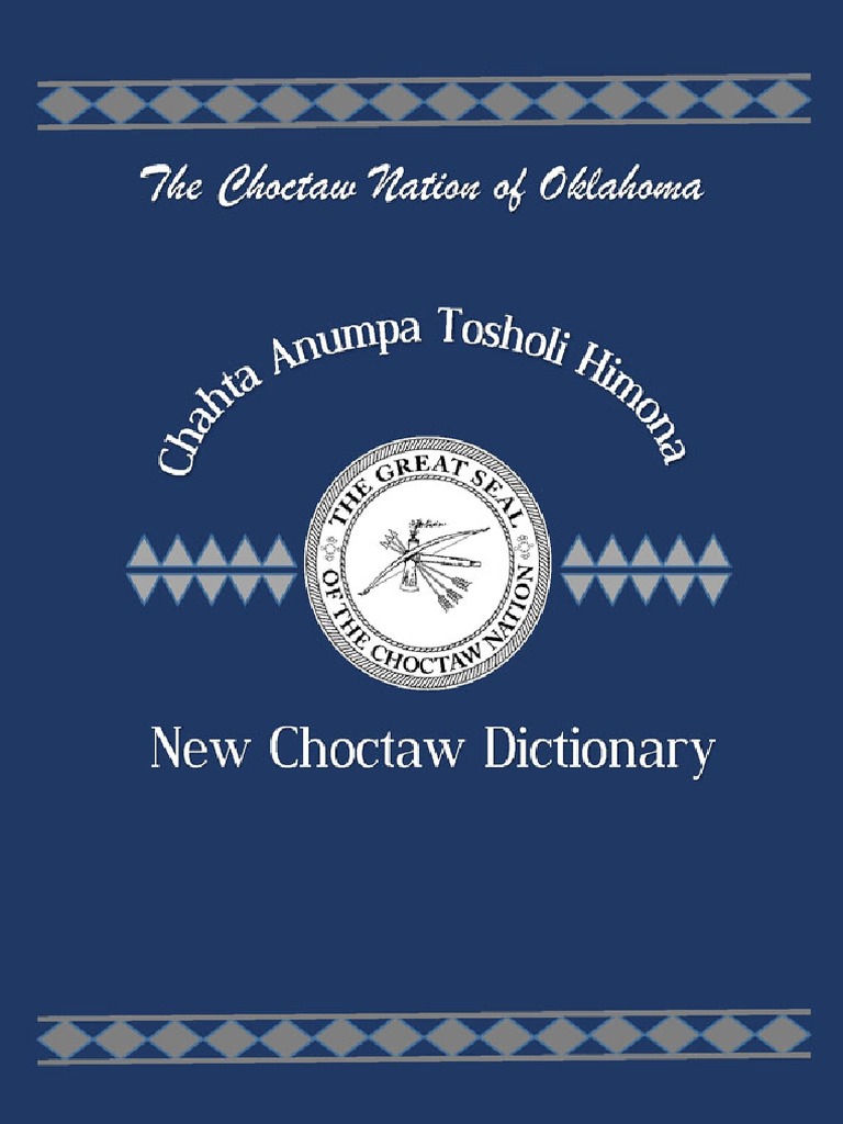 New Choctaw Dictionary | PDF | Choctaw | Linguistics