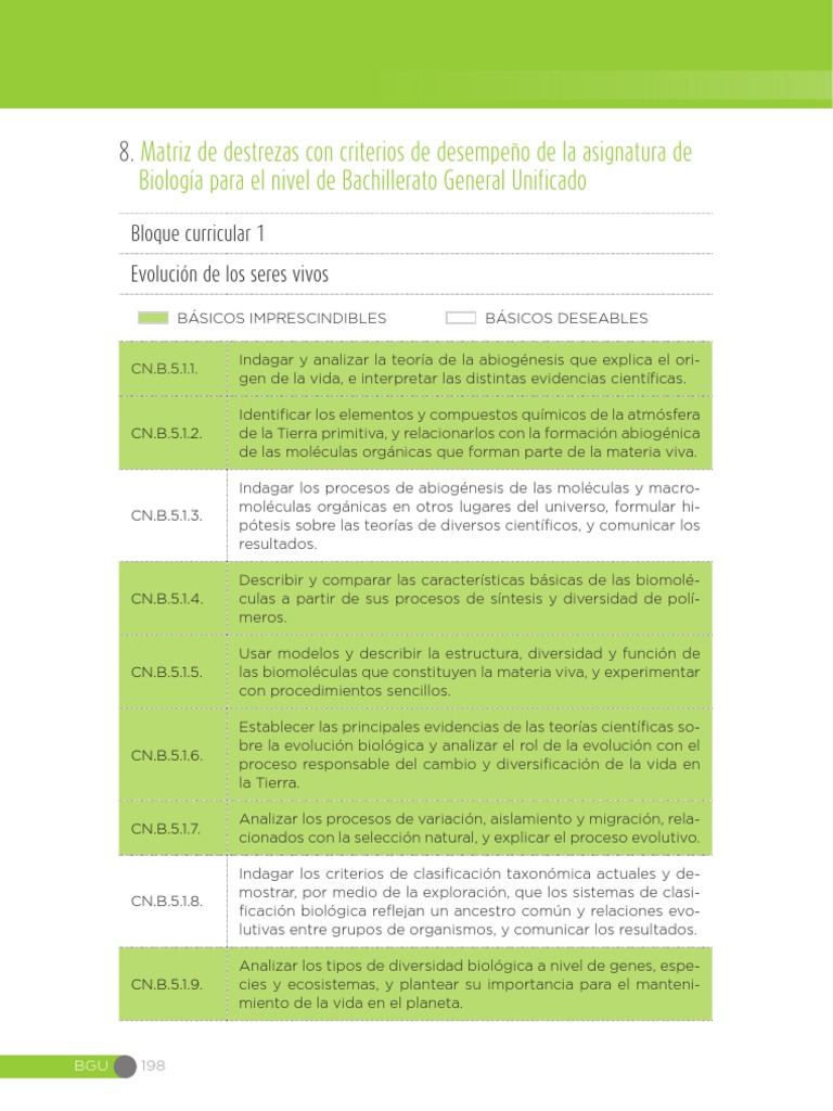 8-Matriz de Destrezas Con Criterio de Desempeño | PDF