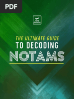 ICAO NOTAM Format Example | PDF | Air Traffic Control | Runway